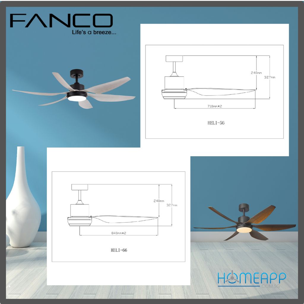 FANCO CO-FAN HELI – Homeapp.com.sg